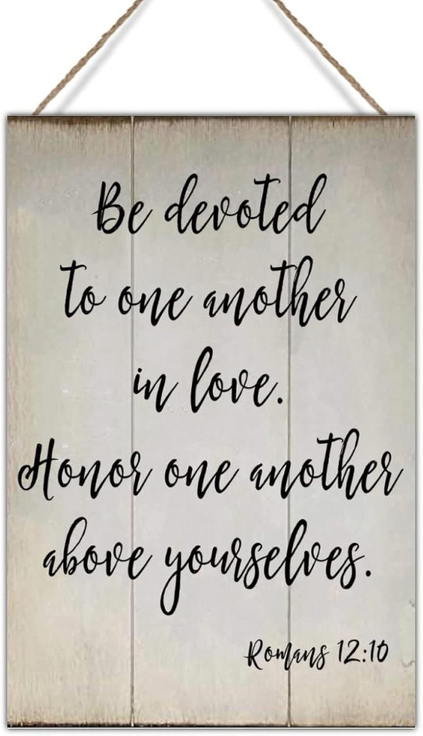 Wood Sign 8x10 Inch Rustic Sign Wall Decor Motivational Quotes ...