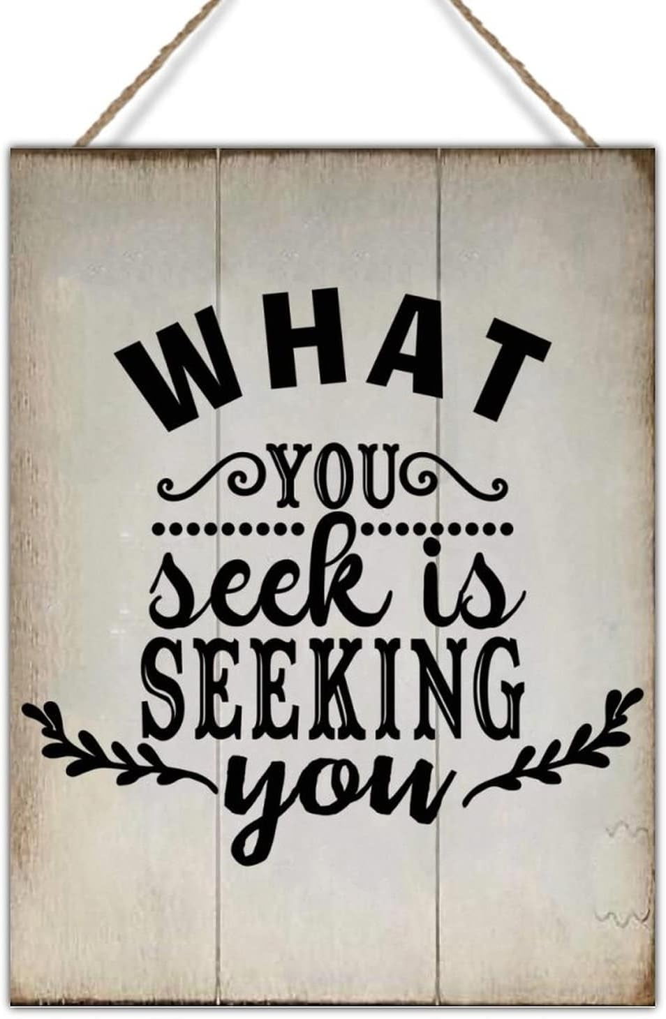 Wood Sign 8x10 Inch Rustic Sign Wood Decor Inspirational Quotes ...