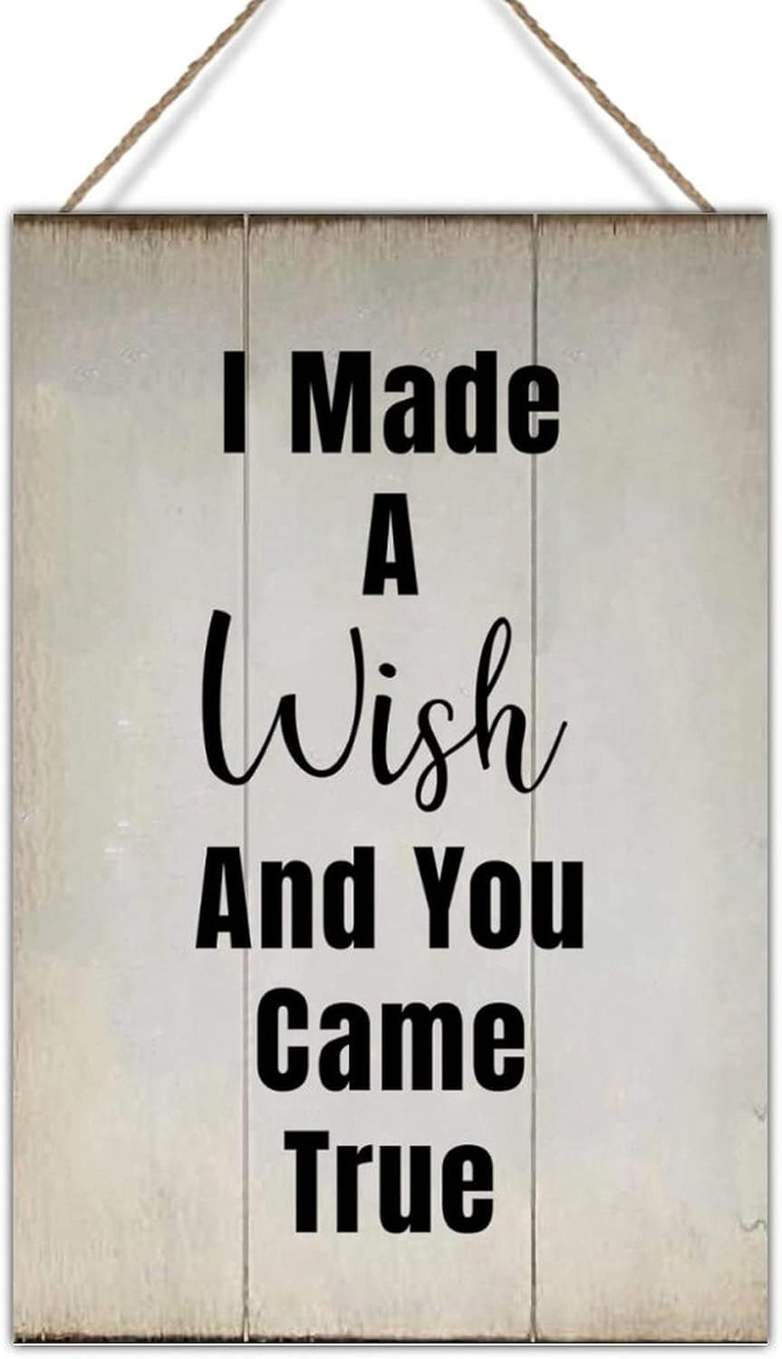 Wood Sign 8x10 Inch Rustic Sign Wood Decor Motivational Quotes ...