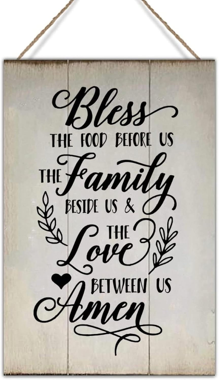 Wood Sign 8x10 Inch Rustic Wood Art Plaque Motivational Quotes ...