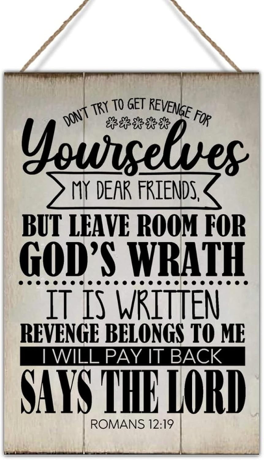 Wood Sign 8x10 Inch Rustic Wood Plaque Art Sign Inspirational Quotes ...