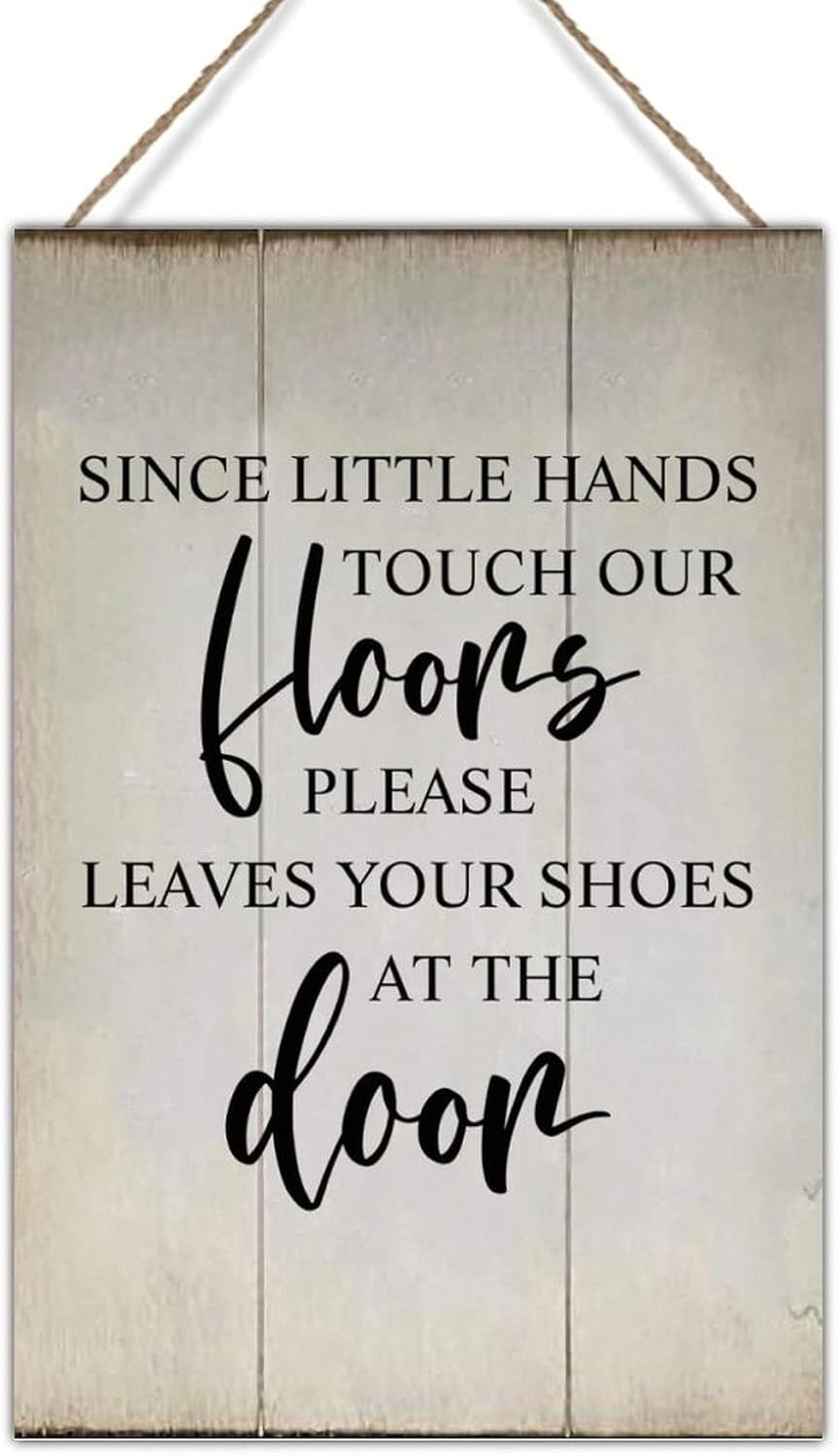 Wood Sign 8x10 Inch Rustic Wood Plaque Art Sign Motivational Quotes ...