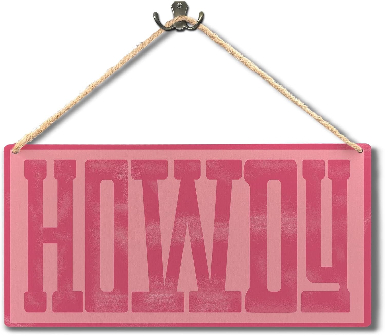 Wood Sign 5x10 Inch Ryeolo Howdy Sign Hot Preppy Howdy Western Wood ...