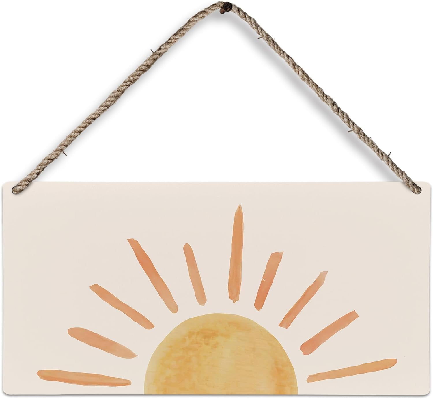 Wood Sign 5x10 Inch Sunshine Wood Plaque Sign Summer Boho Sun Wall ...