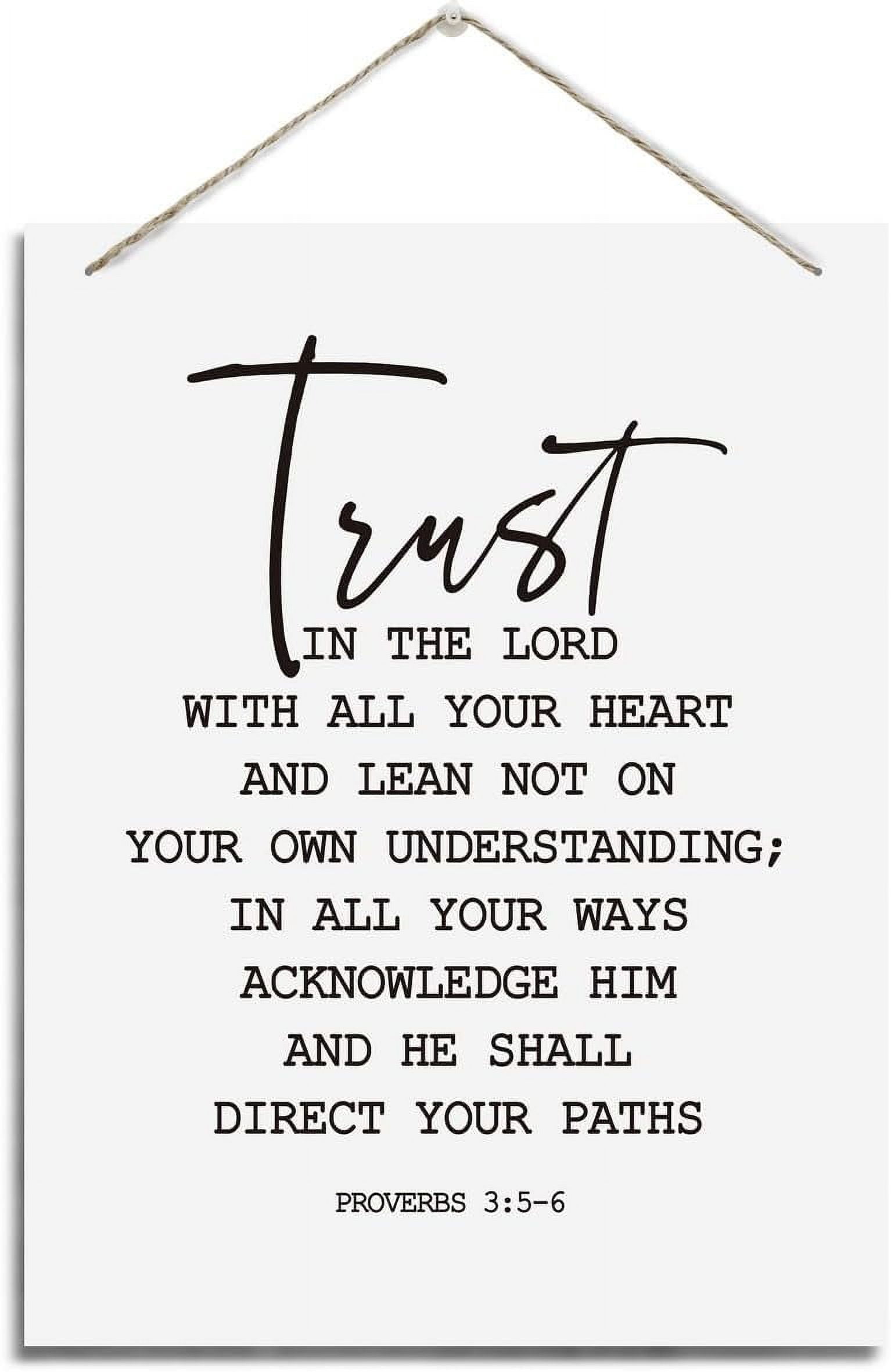 Wood Sign 8x10 Inch Wall Decor Decorative Hanging Wood Signs Home ...