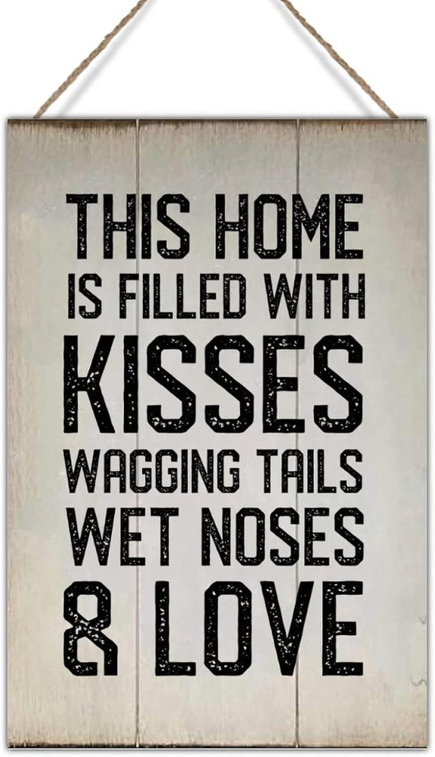 Wood Sign 8x10 Inch Wood Sign With Quotes This Home Is Filled With ...