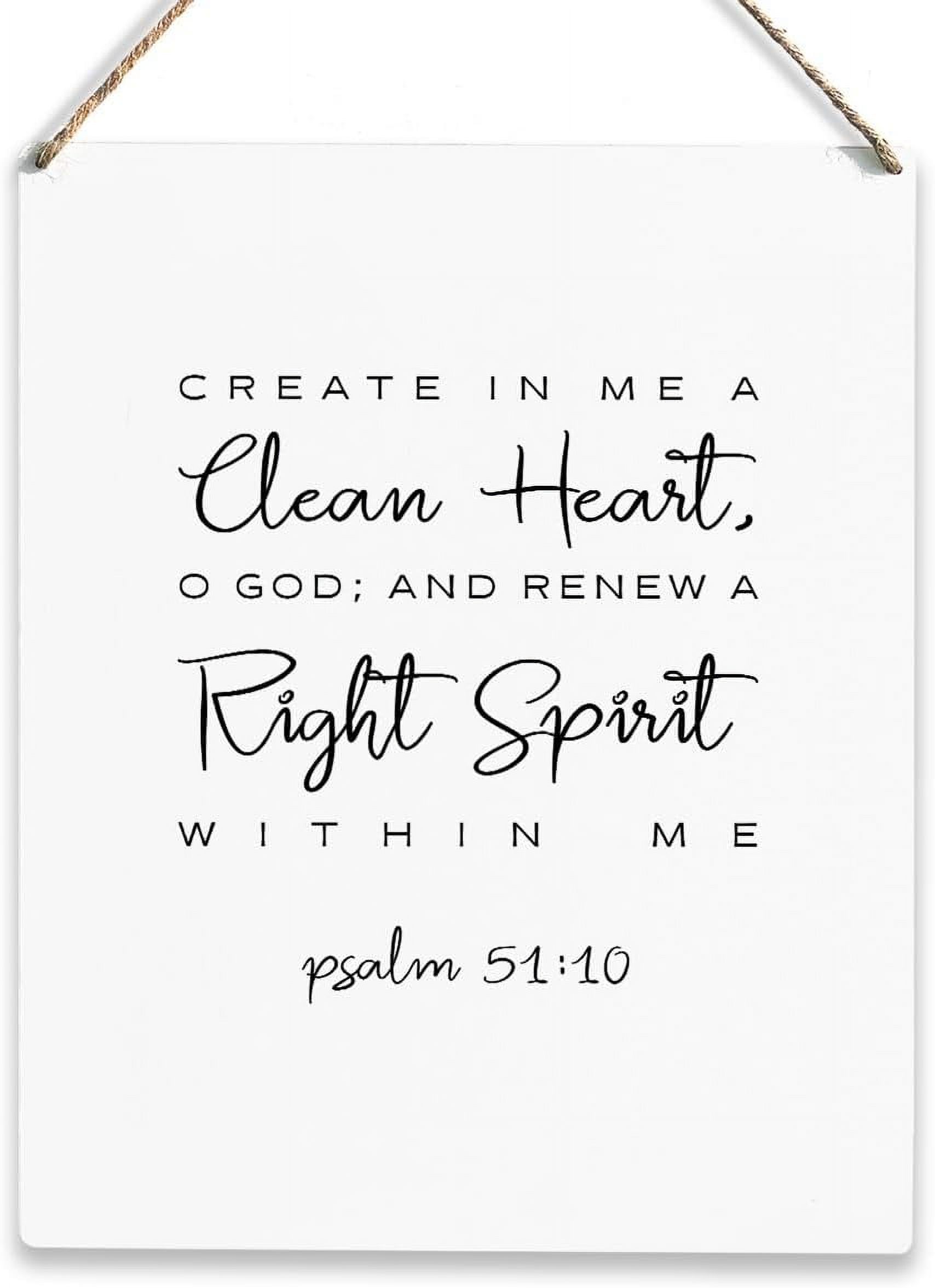 Wood Sign 8x12 Inch Christian Quotes Wall Art Motivation Rustic ...