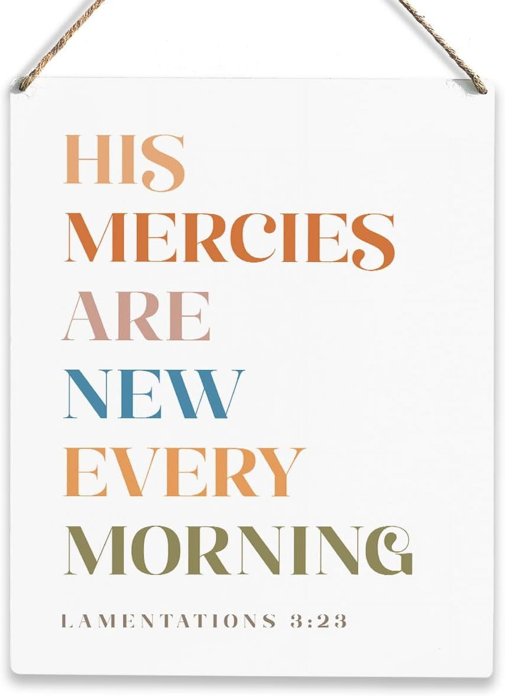 Wood Sign 8x12 Inch Christian Quotes Wall Art Motivation Rustic ...