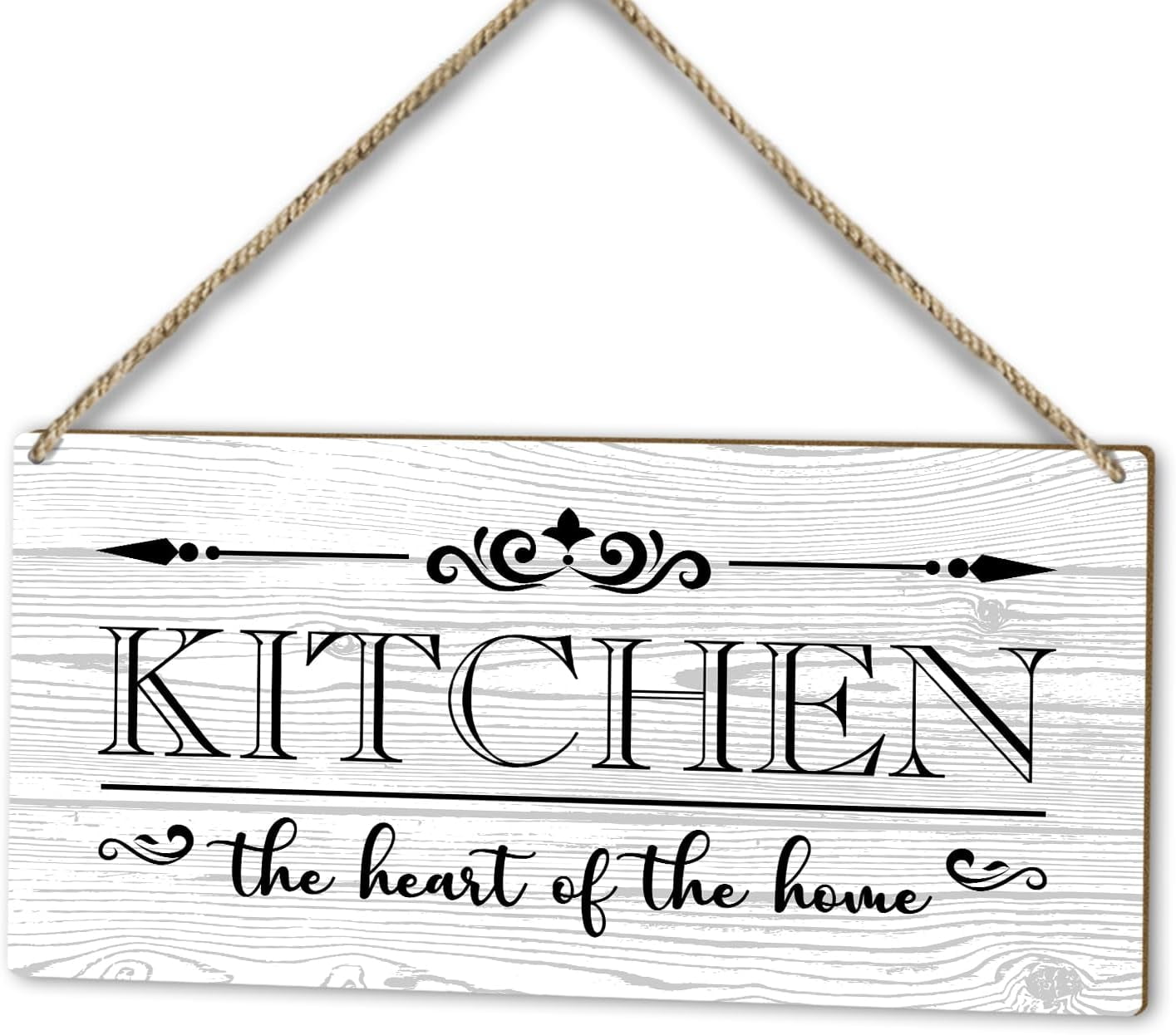 Wood Sign 6x12 Inch Kitchen The Heart Of The Home Kitchen Sign Wood ...