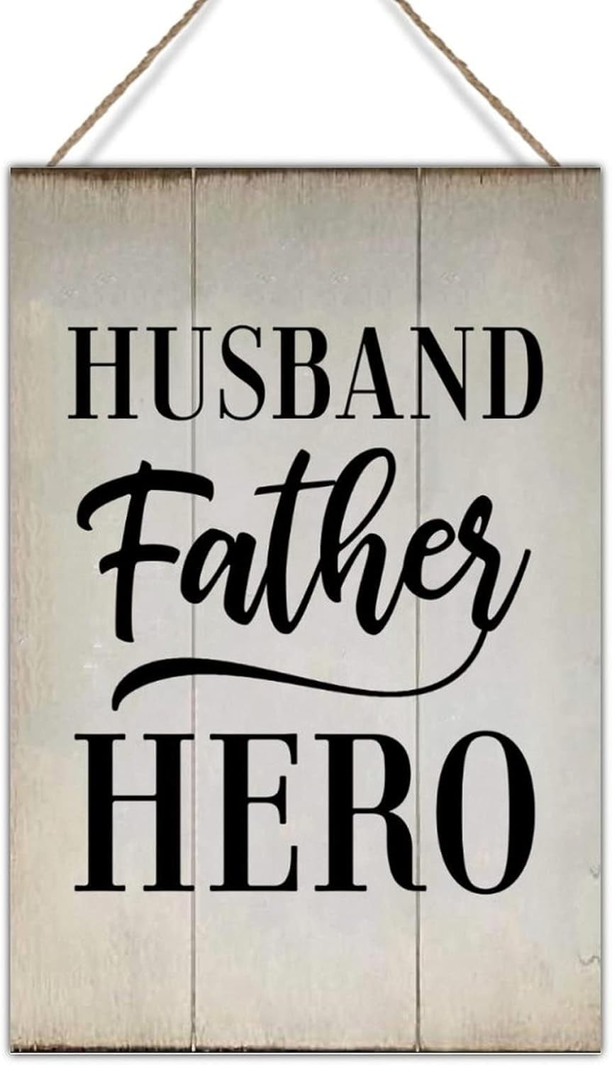 Wood Sign 8x12 Inch Rustic Wood Wall Decor Sign Religious Christian ...