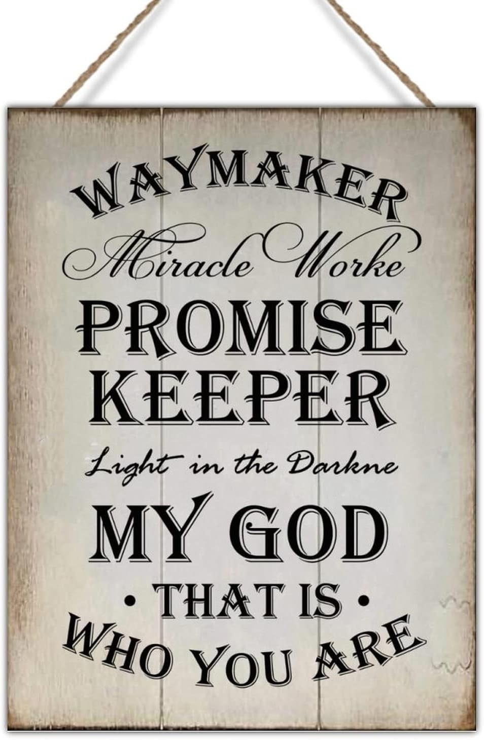 Wood Sign 8x12 Inch Rustic Wood Wall Sign Inspirational Quotes ...