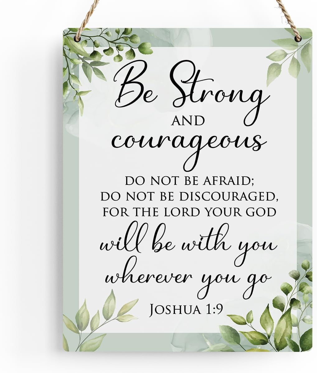 Wood Sign 8x12 Inch Scripture Wall Art Bible Verses Joshua 19 Wooden ...