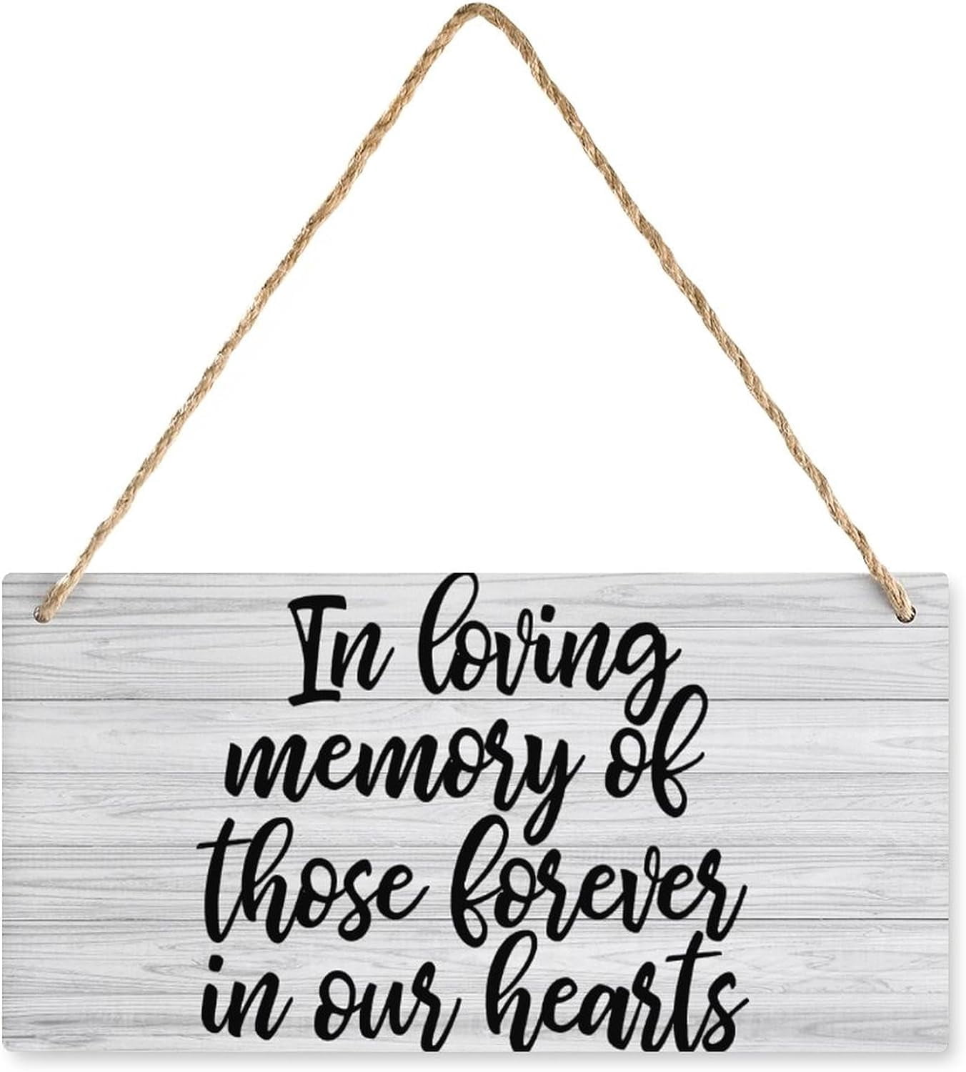 Wood Sign In Loving Memory Of Those Forever In Our Hearts Wood Sign ...