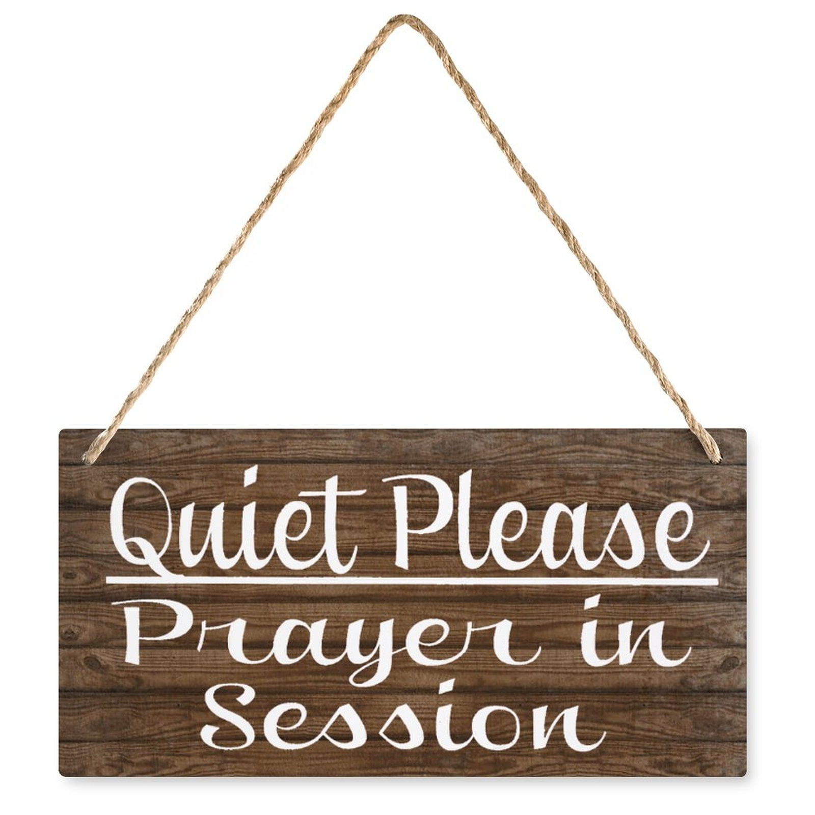 Wood Sign Quiet Please Prayer In Session Please Do Nit Disturb Wood ...