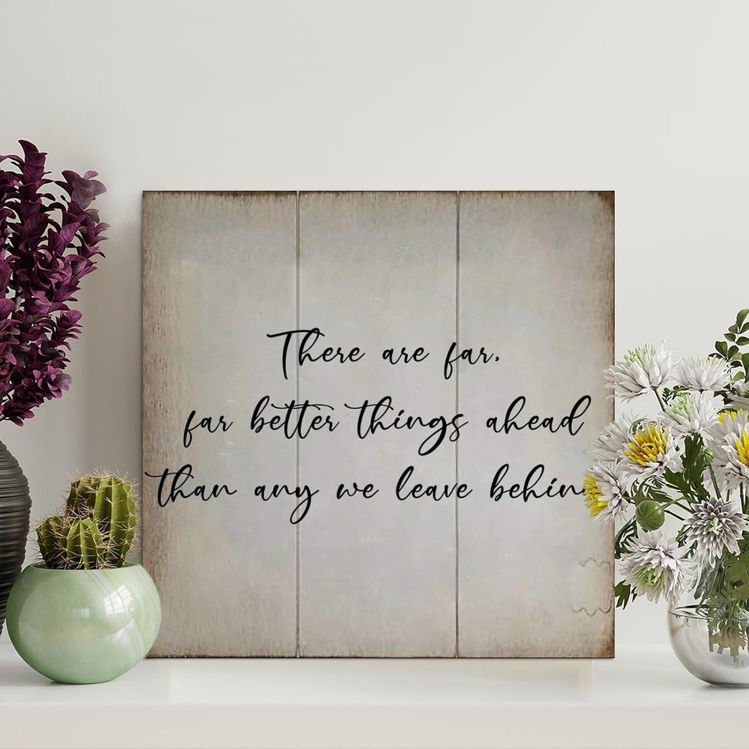 Wood Signs There Are Far Far Better Things Ahead Wood Signwooden Signs ...