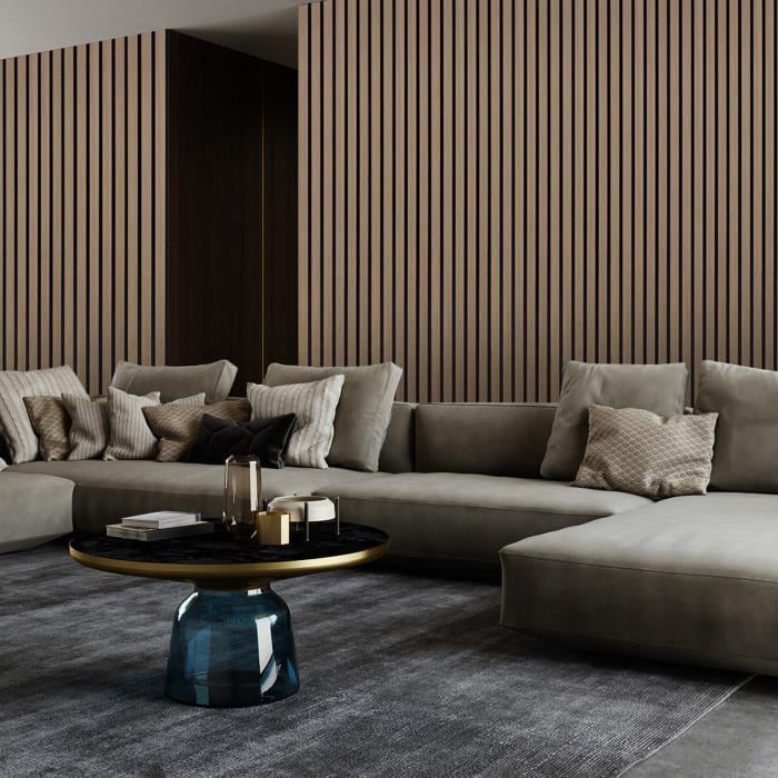 Wood Slat Acoustic Panels, Soundproof Wall Panels, Large Acoustical ...