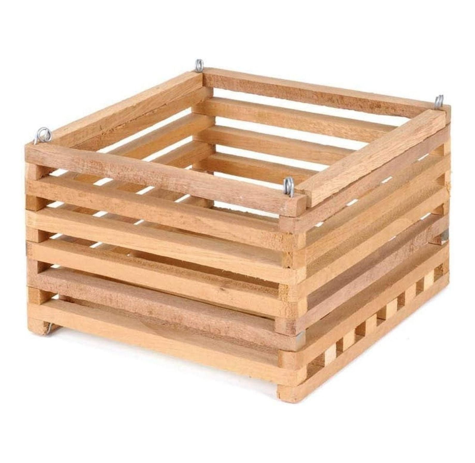 Wood Slat Vanda Orchid Basket. Cedar. 4 Inch with 20 inch hanger ...