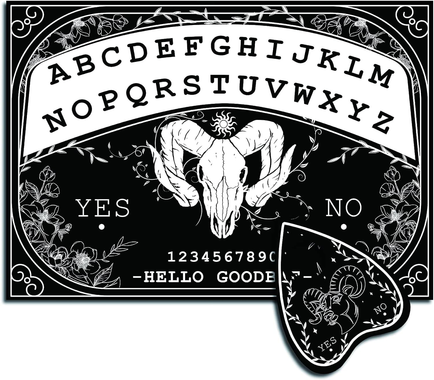 Wood Spirit Board Pendulum Board Wooden Talking Boards with Planchette ...