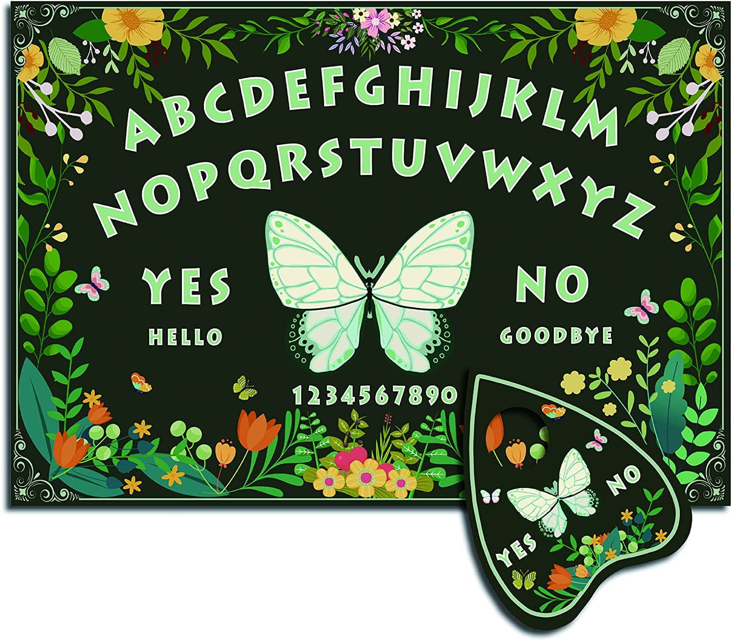 Wood Spirit Board Pendulum Board Wooden Talking Boards with Planchette ...