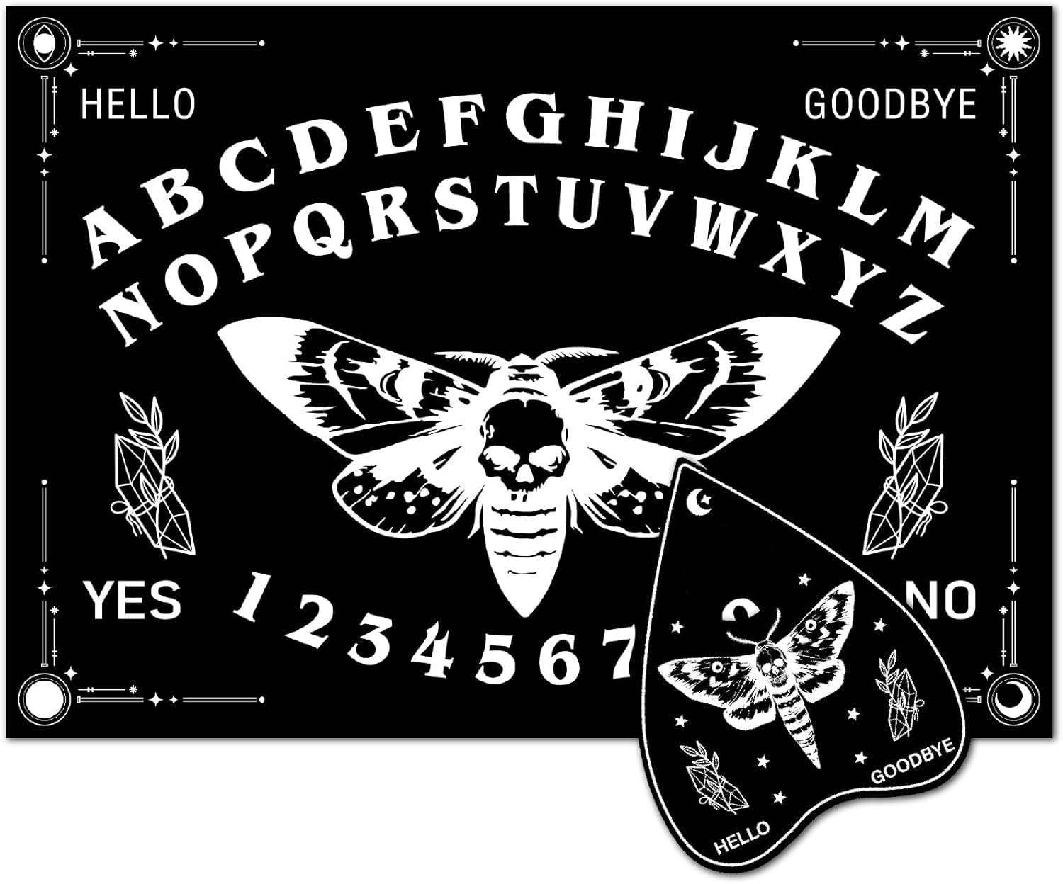 Wood Spirit Board Talking Board Dowsing Divination Set with ...