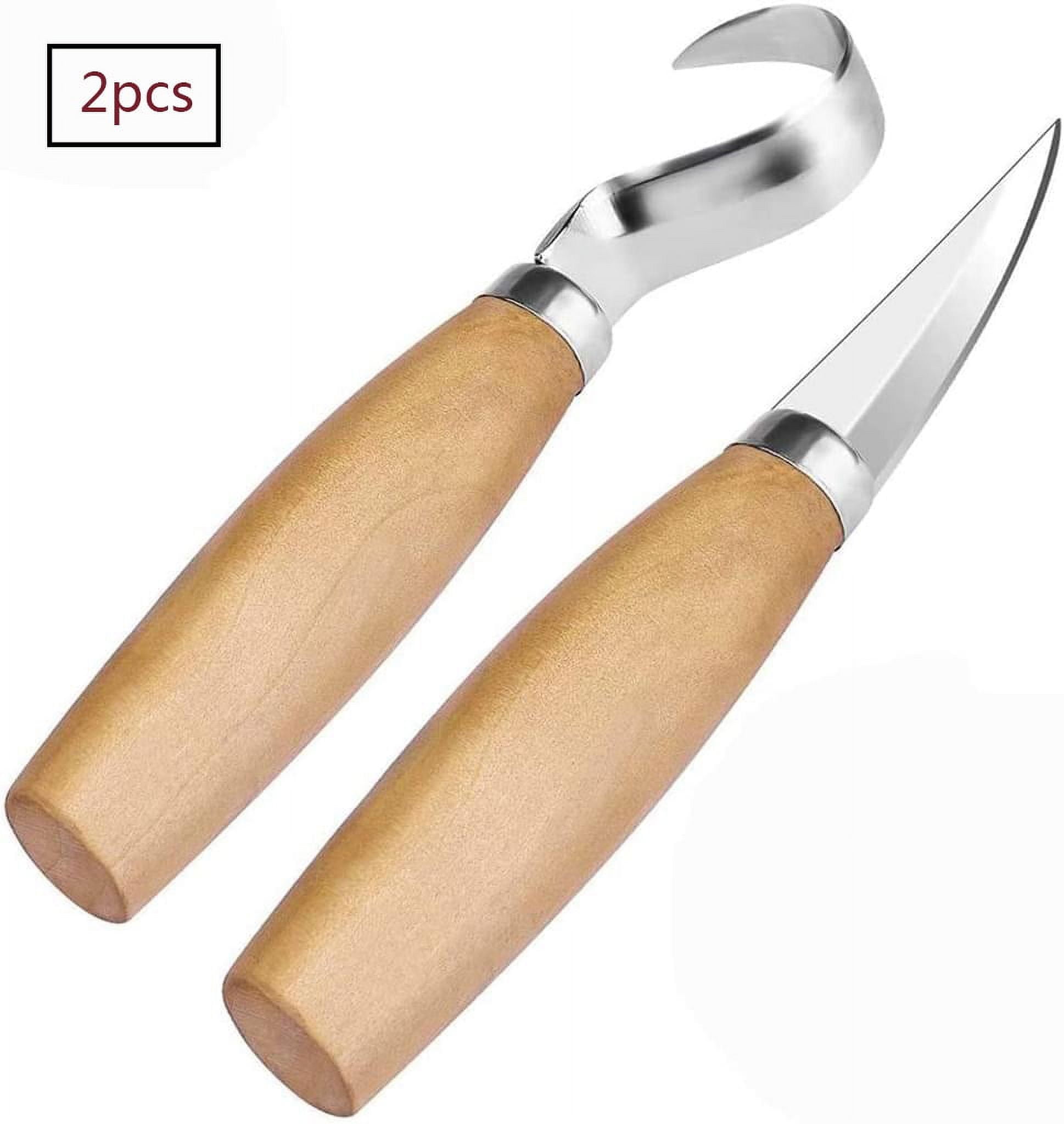 Wood Spoon Carving Knives Set Spoon Making Tools Kit Whittling Knife ...