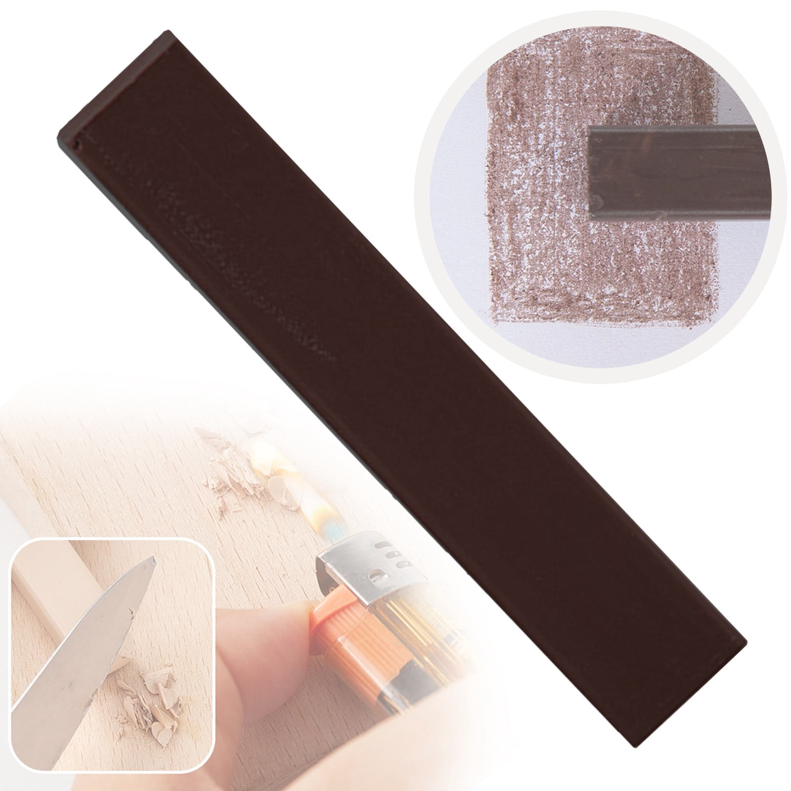 Wood Stain Pen – Furniture Repair Wood Wax Filler, Scratch Concealer ...