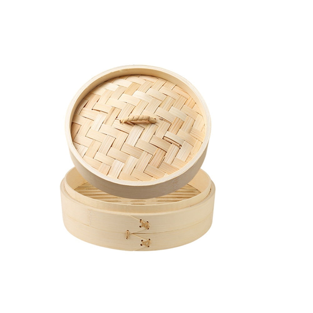 Wood Steamer Basket Natural Wood Kitchen Steamer Household Steamer Bun ...