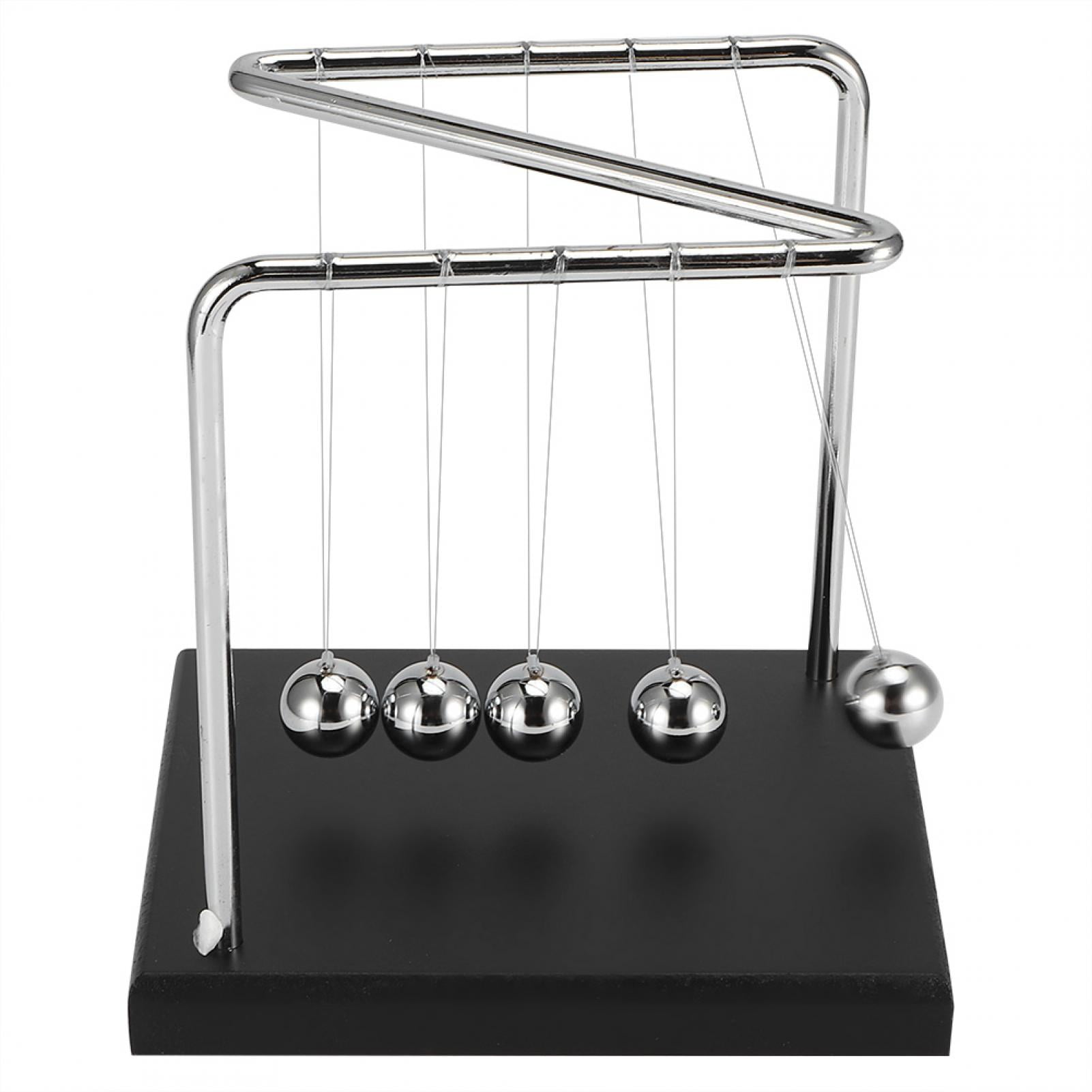 Wood Steel Balancing Ball, Engaging Desk Toy, Home Accent, Fun Physics ...