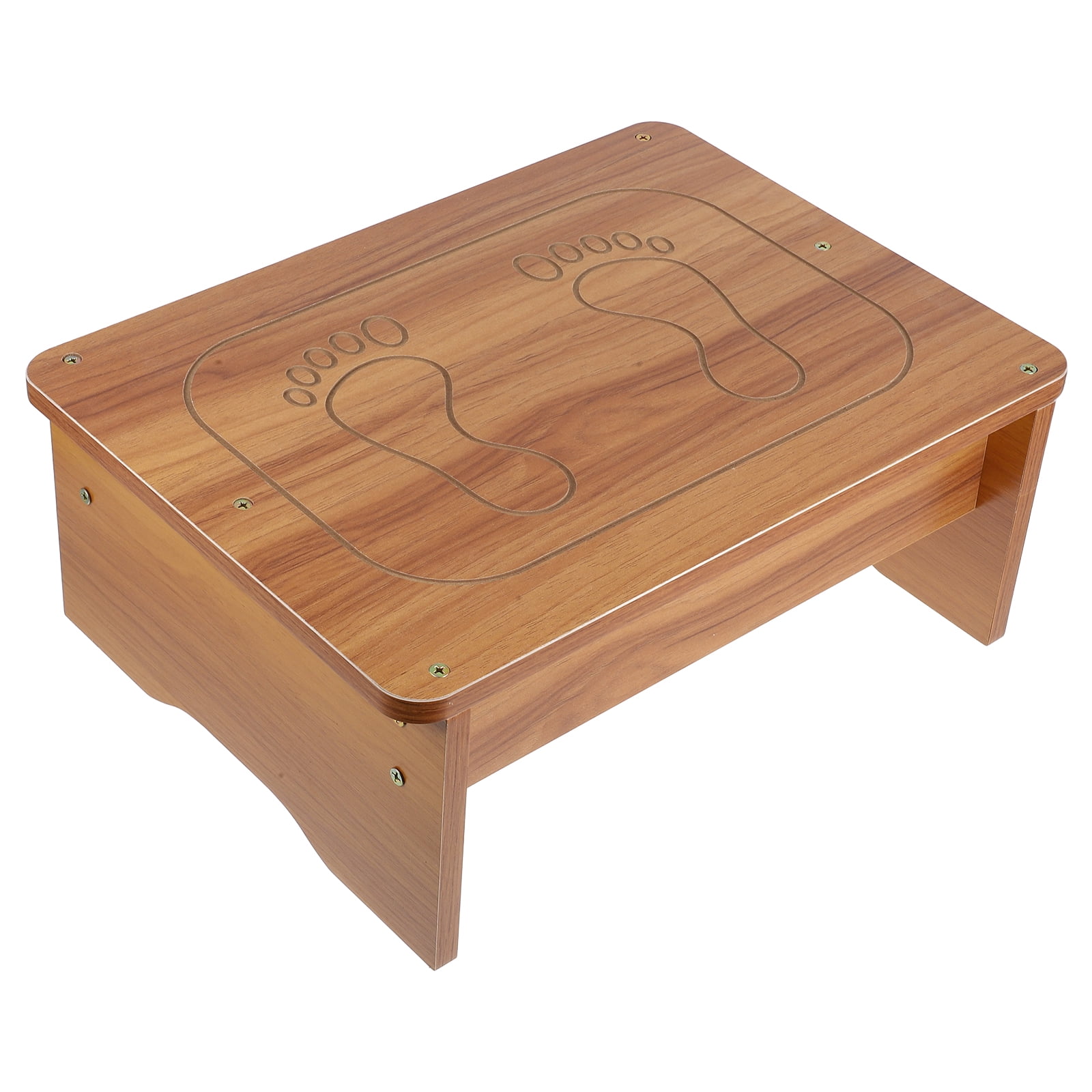 Wood Step Stool for Kids Stools Seniors Child Toddler Khaki - Walmart.com