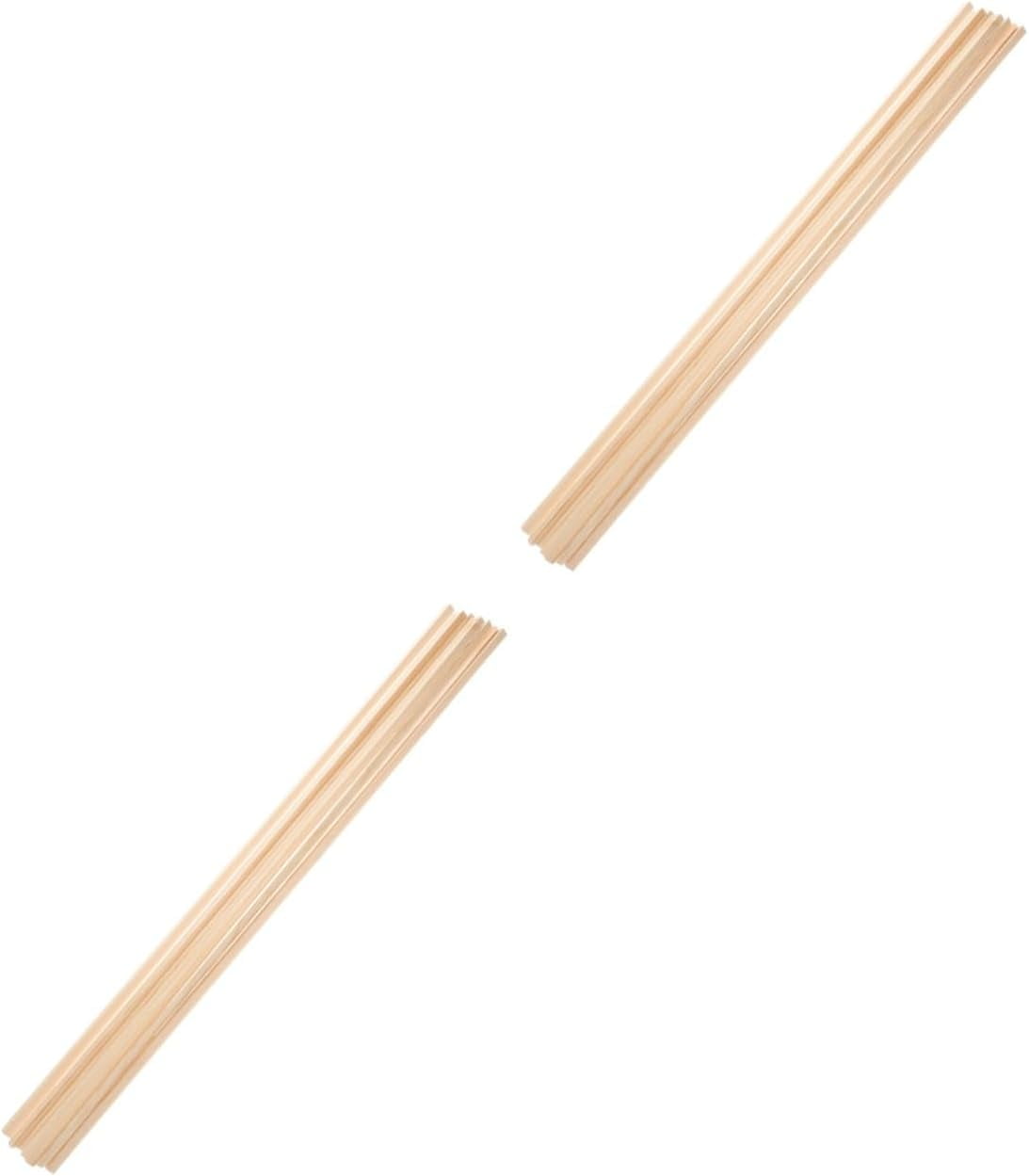 Wood Sticks 20 Pcs Triangular Wooden Strip Wooden Molding for Screen ...