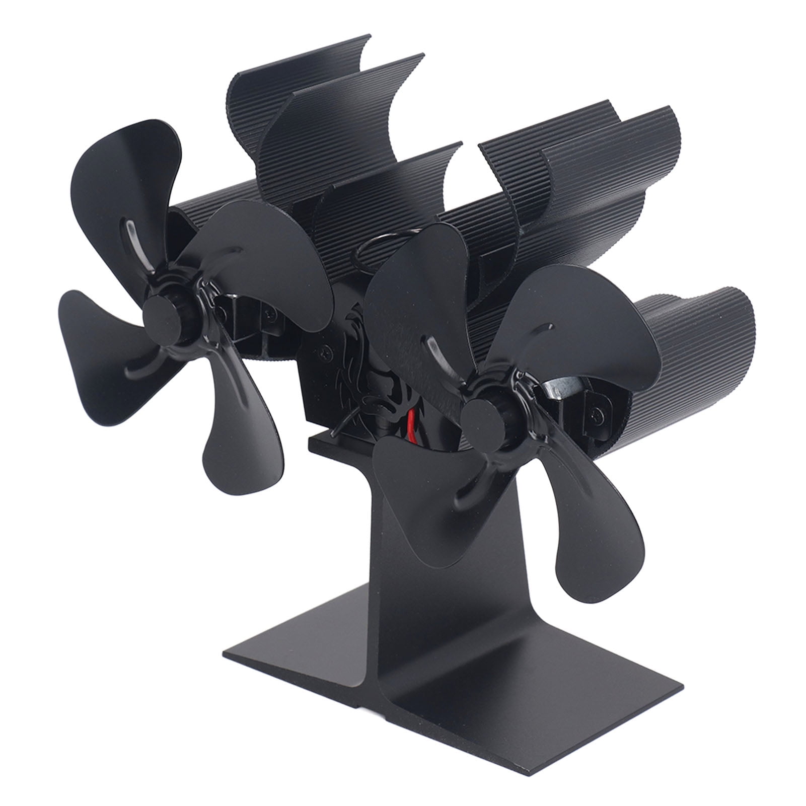 Wood Stove Fan Heat Powered 8 Blades Stove Fan Self Starting Wood ...