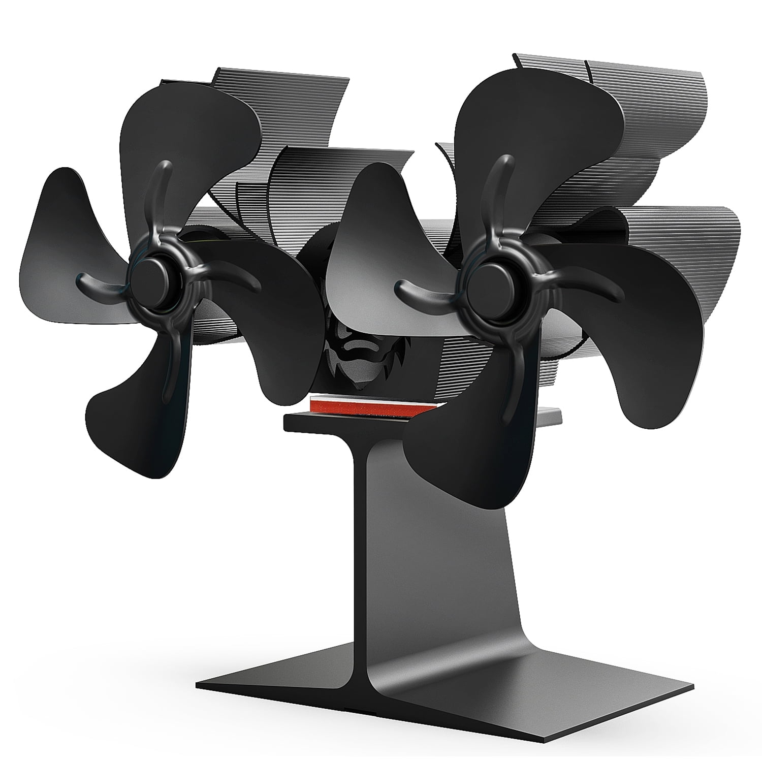 Wood Stove Fan Heat Powered, iMounTEK 8 Blades Non Electric, Burning ...