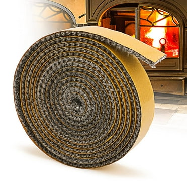 14/16mm Fireplace Stove Door Gasket Cord Fiberglass High Temperature ...