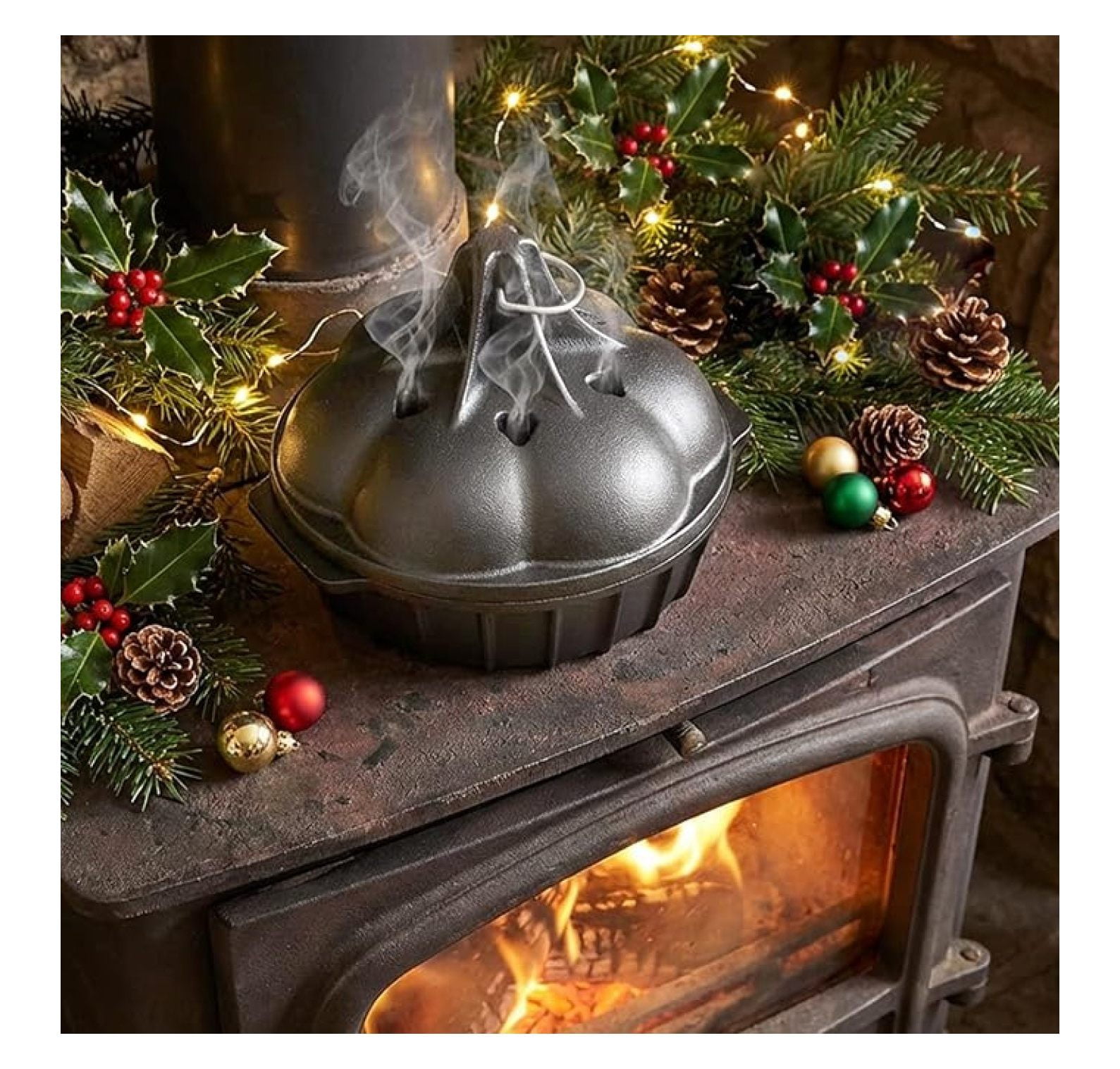 Wood Stove Steamer & Woodstove Steamer Stove Humidifier Cast Iron, 2.3 ...