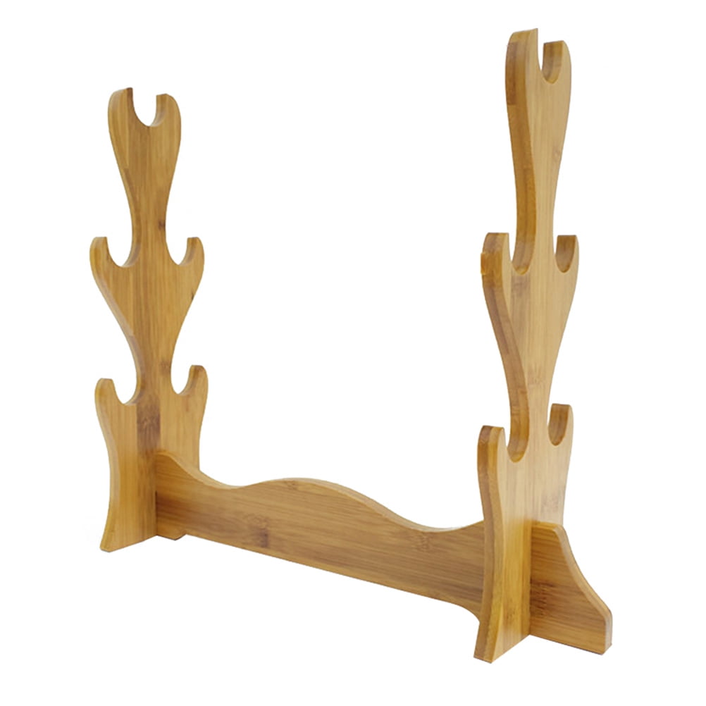 Wood Swords Stand Five-tier Swords Rack Samurai Swords Rack Flute ...