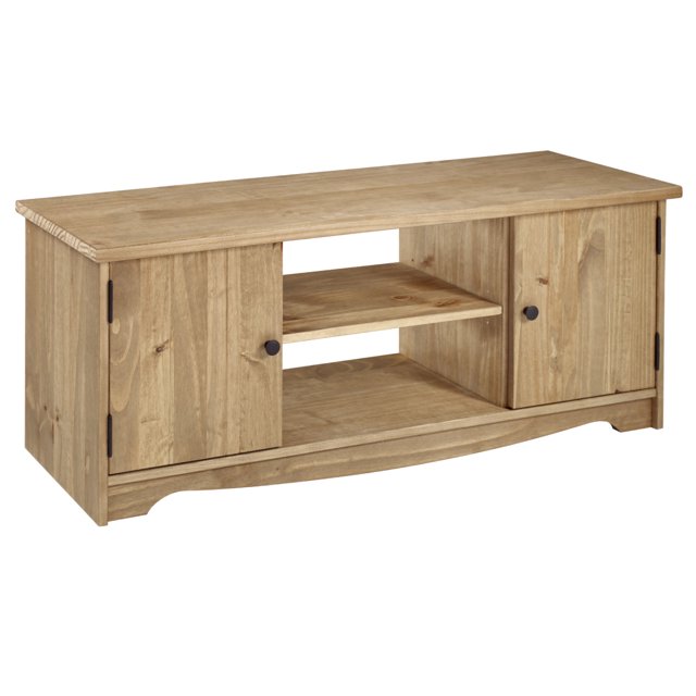 Wood TV Entertainment Stand Corona | Furniture Dash COR412 - Walmart.com