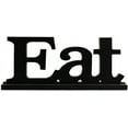 Wood Tabletop Eat Letter Sign Cutout Wooden EAT Letters Freestanding ...