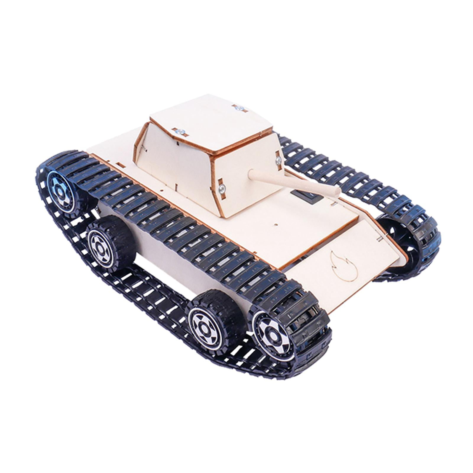 Wood Tank Model Science Experiment Assemble Manual Developmental ...