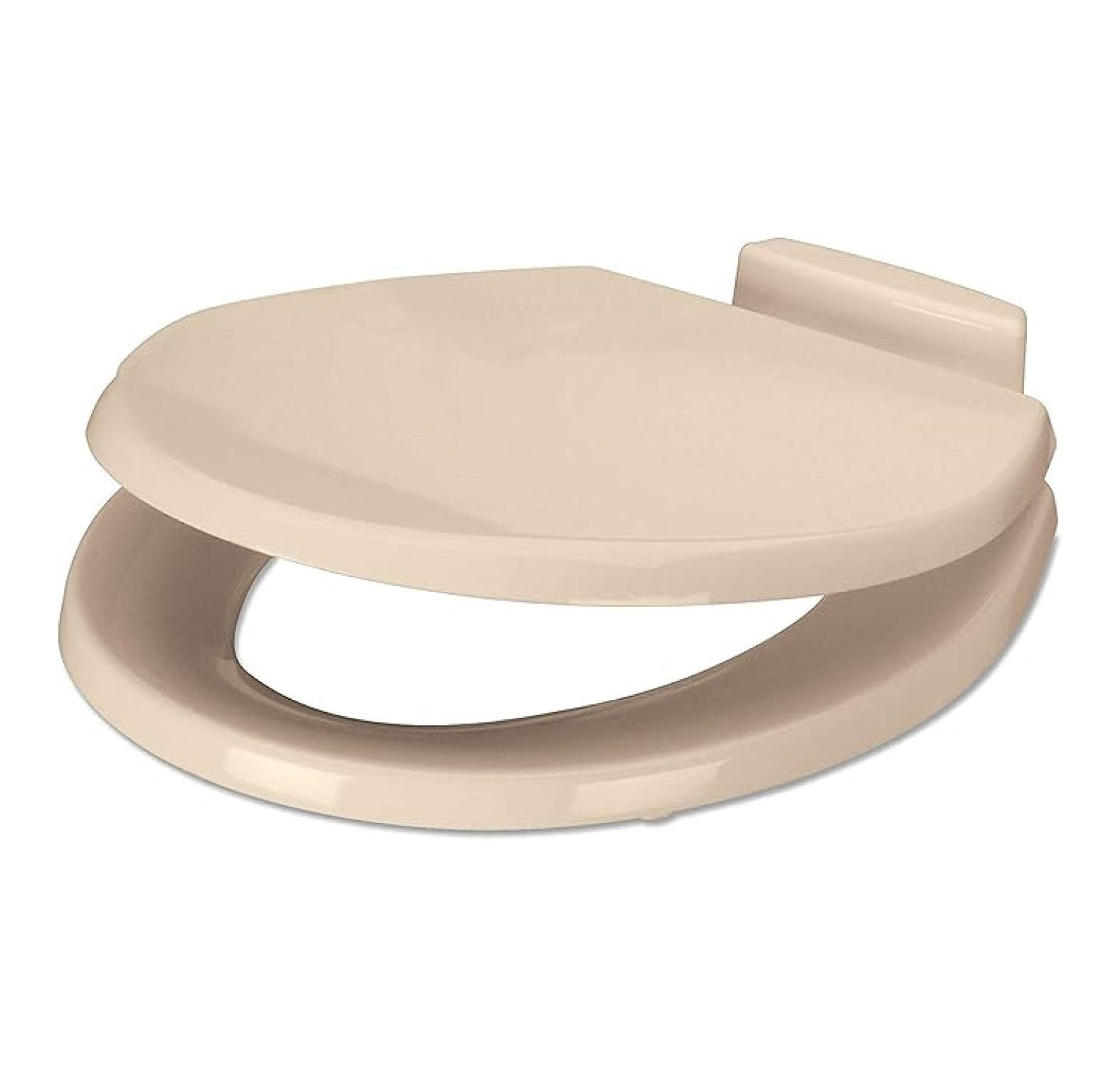 Wood Toilet Seat Replacement - Bone Color - Elongated - Fits 310 Series ...