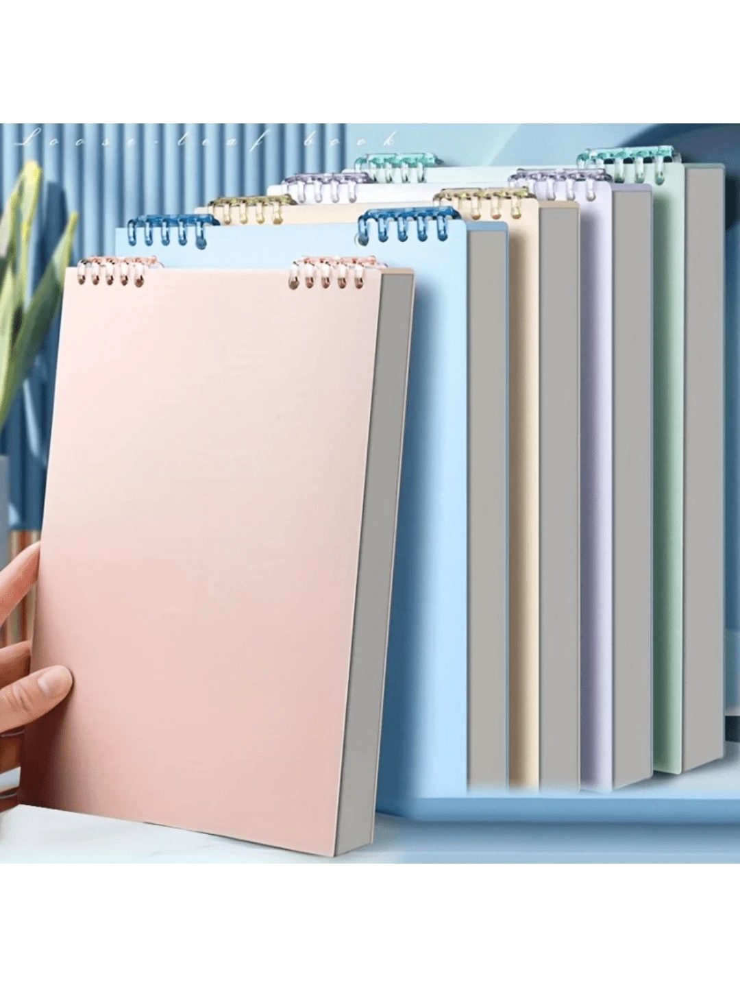 Wood Top-Flip Notebook, Lay-Flat Design, Double-Sided Writing, No Bleed ...