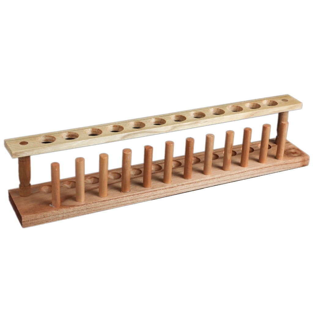 Wood Tube Holder 22mm Tube Display Stand Wood Tube Rack For Centrifuge ...