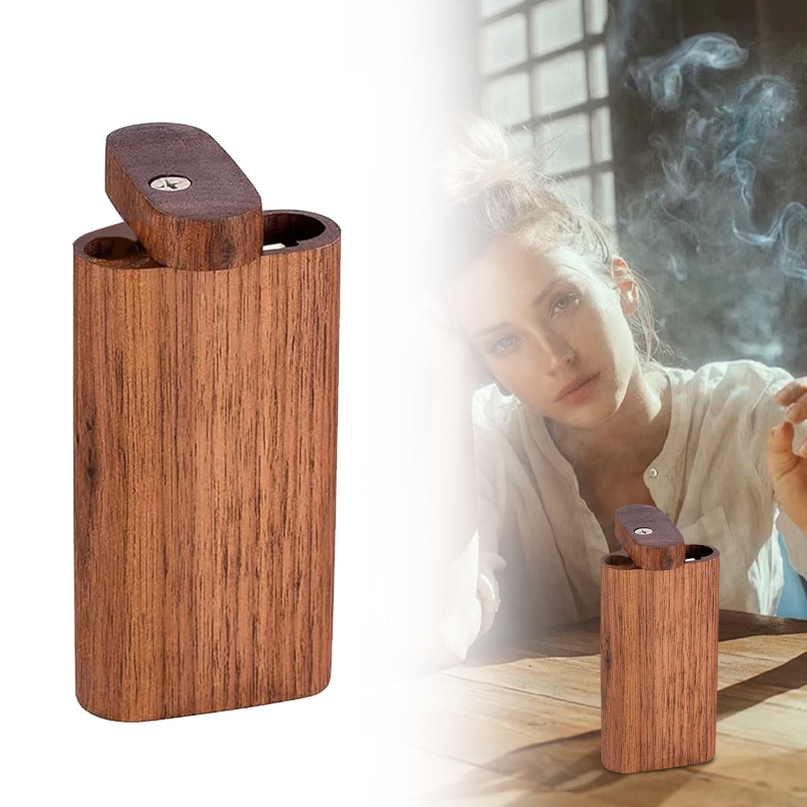 Wood Vintage Box Case For Rolled Cigarrette And Joint Luxurious And ...