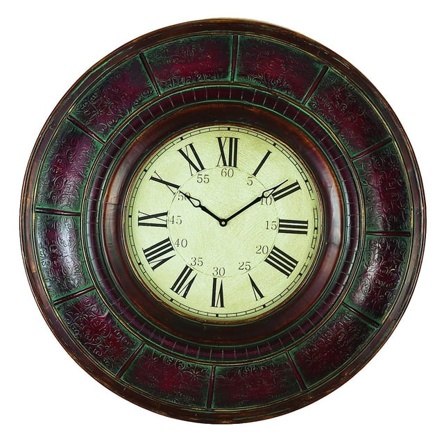 Wood Wall Clock With 36 Inch Diameter - Walmart.com