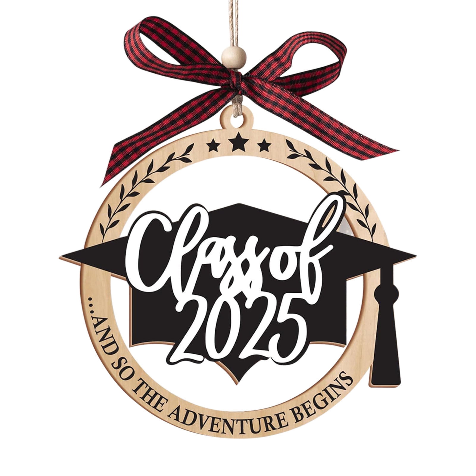 Wood Wall Sign for 2025 Graduation Handcrafted Wooden Hanging Plaque ...