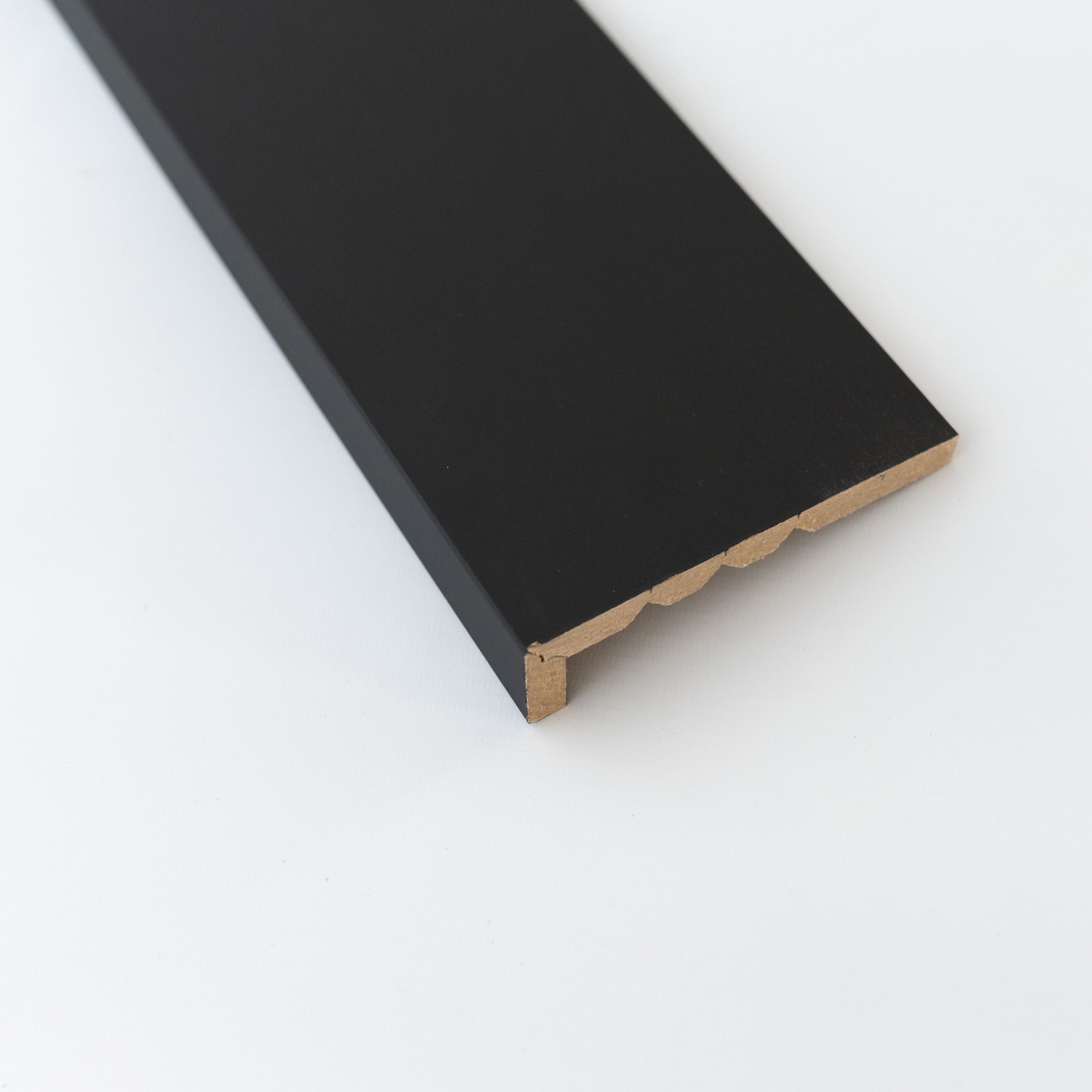 Wood Wall Slat Cover Molding (Accessory) - 94.5" (Black) - Walmart.com