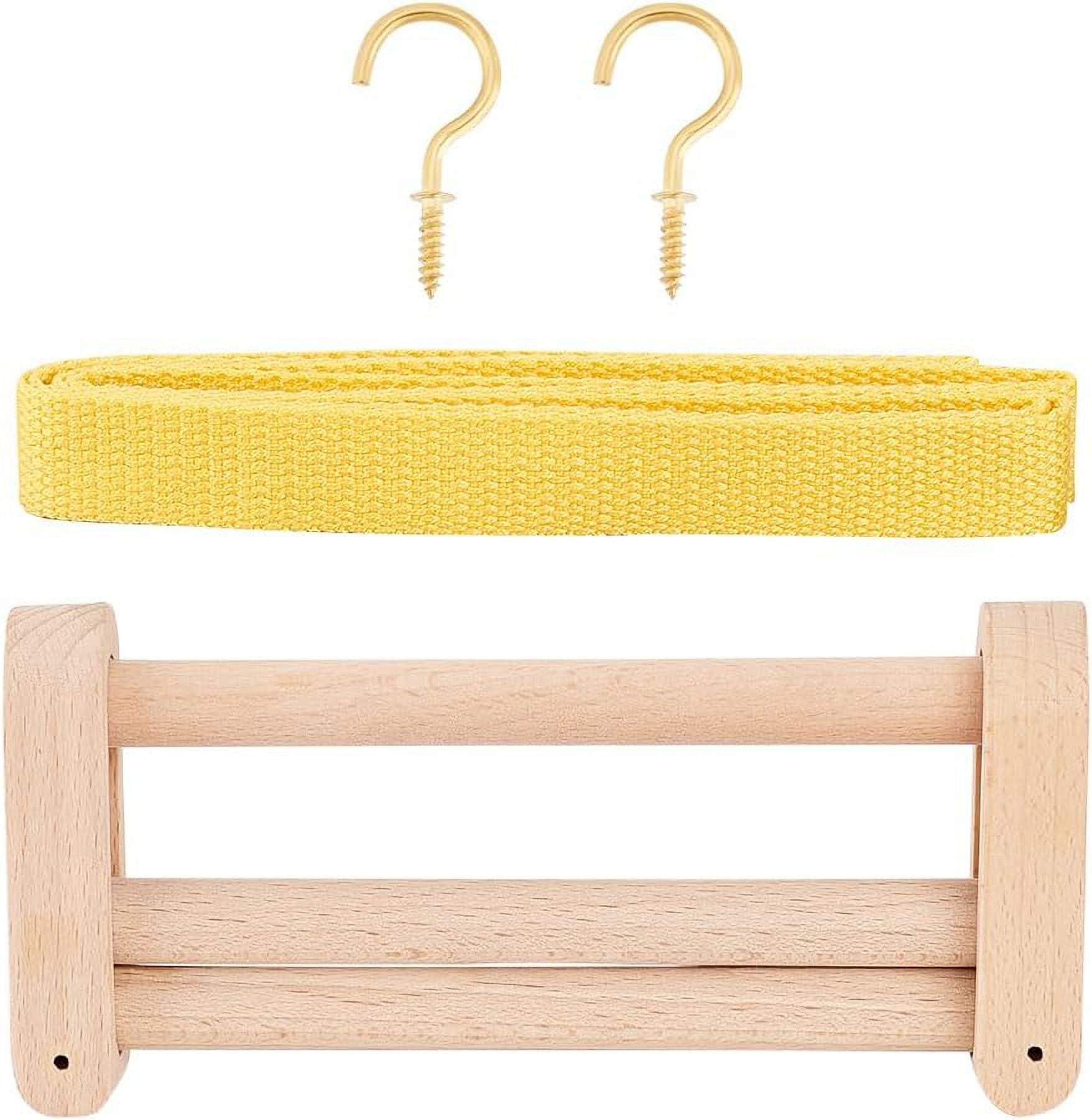 Wood Weaving Loom Frame Wooden Webbing Retainer Knitting Tool with ...