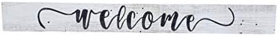 Wood Welcome Sign made with reclaimed wood, perfect for farmhouse style ...
