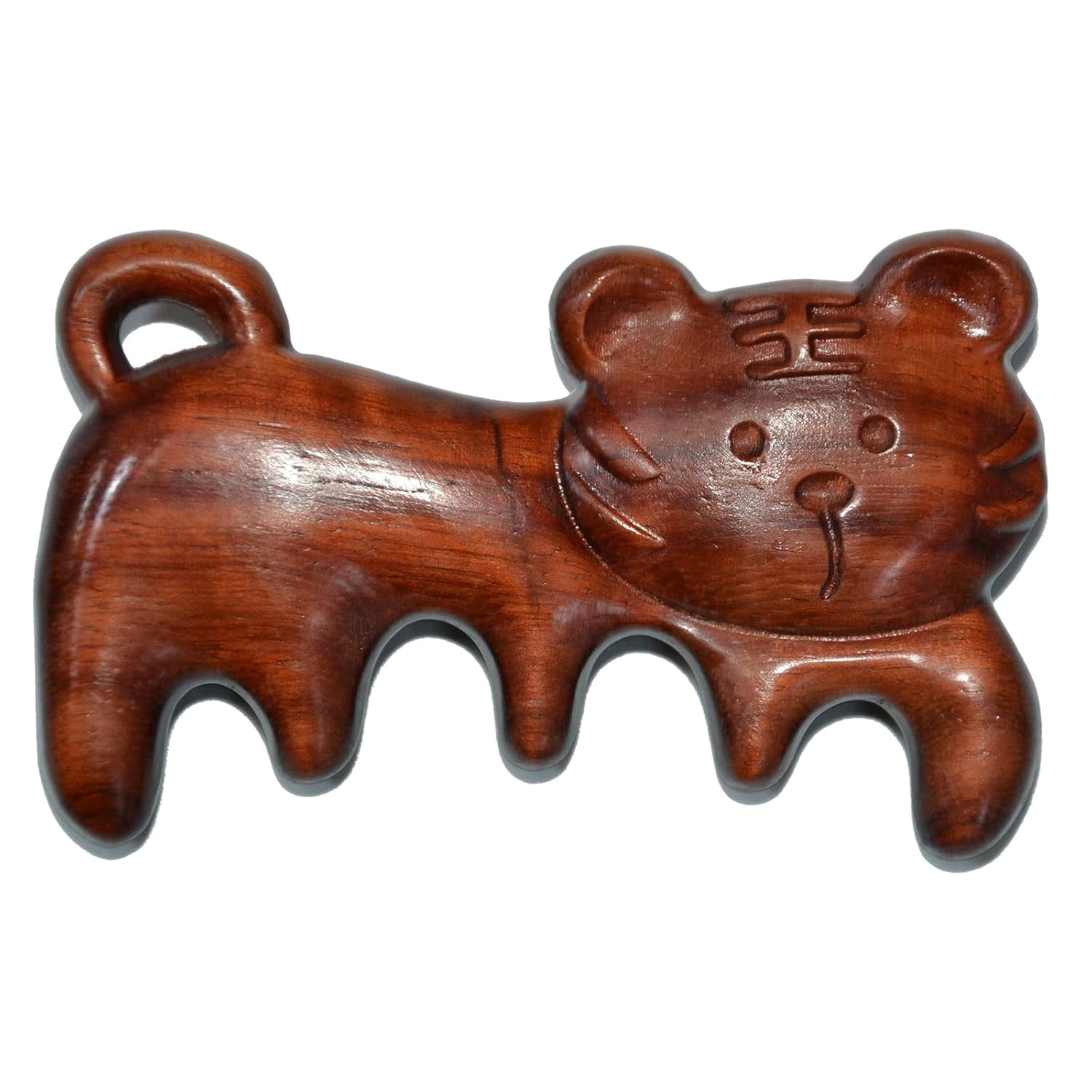 Wood Wide Tooth Hair Comb Head Scalp Massage No Static Rosewood Hair ...