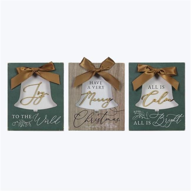 Wood Wintergreen Shadow Box Sign with 3D Lift Letters Signs, Assorted ...