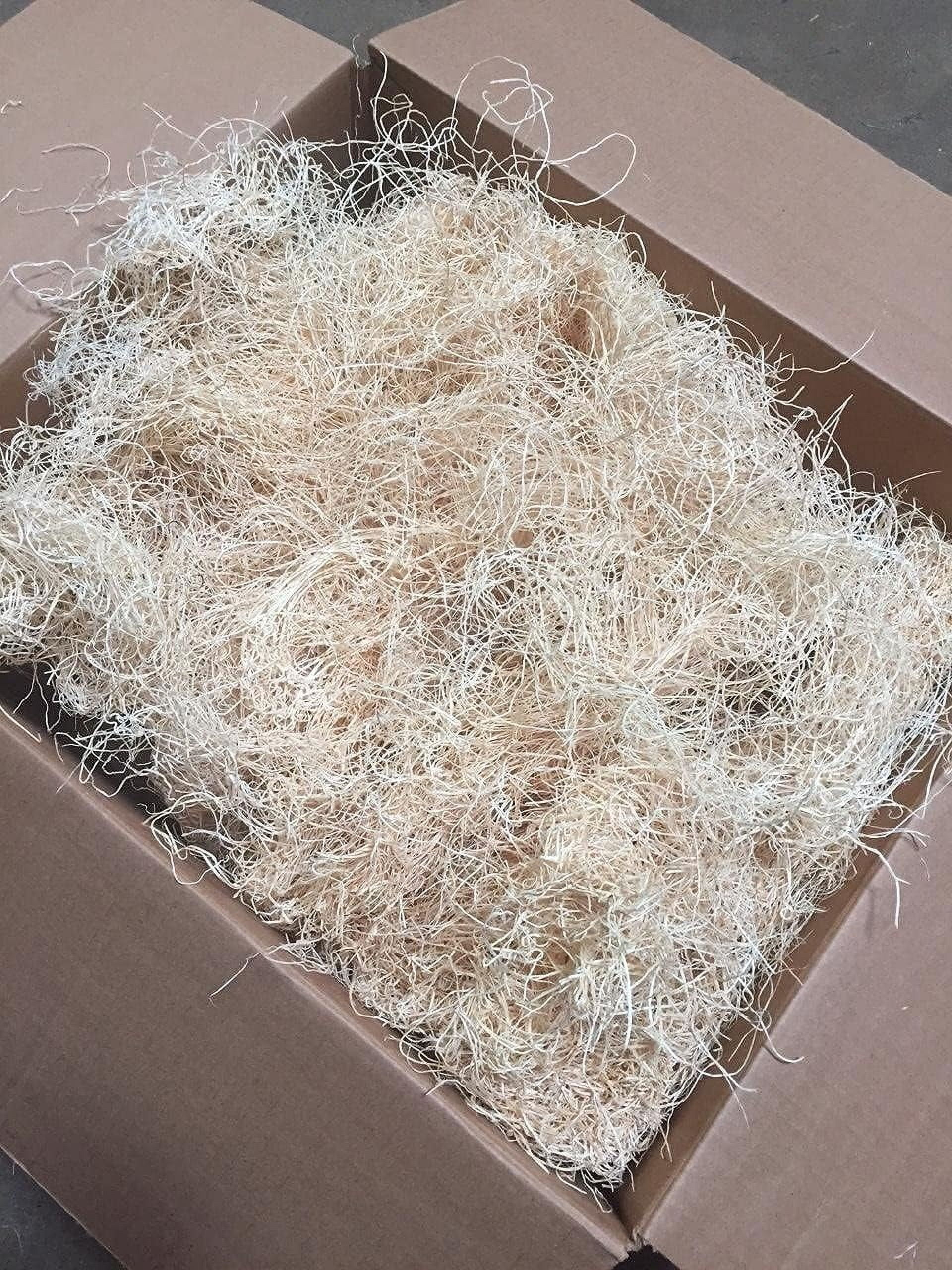 Wood Wool Packing Filler - 25 lb - All-Natural Aspen Wood Wool for Box ...